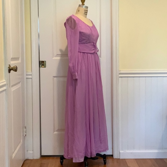 Emma Domb | Dresses | Vintage 96s Emma Domb Purple Cottagecore Dress ...